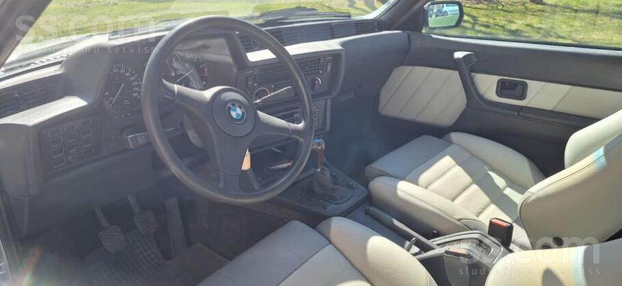 Pelēks BMW 635 1983 Rīga, ar dzinēja tilpumu 3.50 L un nobraukumu 187 tūkst. km par 27000 €, foto 8 vietnē AUTOMOTO.COM.LV