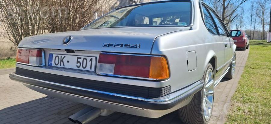 Pelēks BMW 635 1983 Rīga, ar dzinēja tilpumu 3.50 L un nobraukumu 187 tūkst. km par 27000 €, foto 19 vietnē AUTOMOTO.COM.LV
