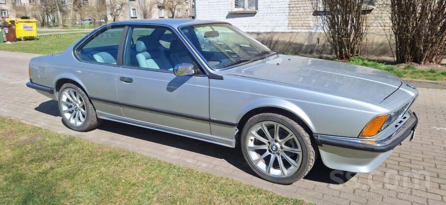 Pelēks BMW 635 1983 Rīga, ar dzinēja tilpumu 3.50 L un nobraukumu 187 tūkst. km par 27000 €, foto 21 vietnē AUTOMOTO.COM.LV