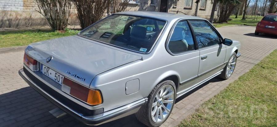 Pelēks BMW 635 1983 Rīga, ar dzinēja tilpumu 3.50 L un nobraukumu 187 tūkst. km par 27000 €, foto 22 vietnē AUTOMOTO.COM.LV