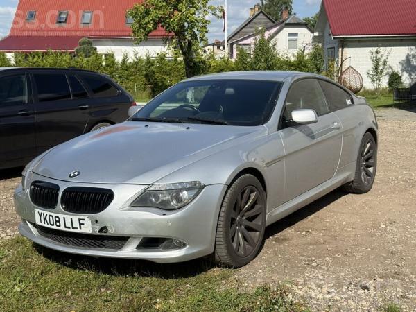Pelēks BMW 635 2008 Balvi, ar dzinēja tilpumu 3.00 L un nobraukumu 325 tūkst. km par 4400 €, foto 2 vietnē AUTOMOTO.COM.LV