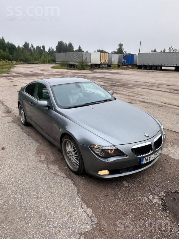 BMW 635 2008 Rēzekne vietnē Pelēks BMW 635 2008 Rēzekne, ar dzinēja tilpumu 3.00 L un nobraukumu 285 tūkst. km par 7450 €, foto 3 vietnē AUTOMOTO.COM.LV