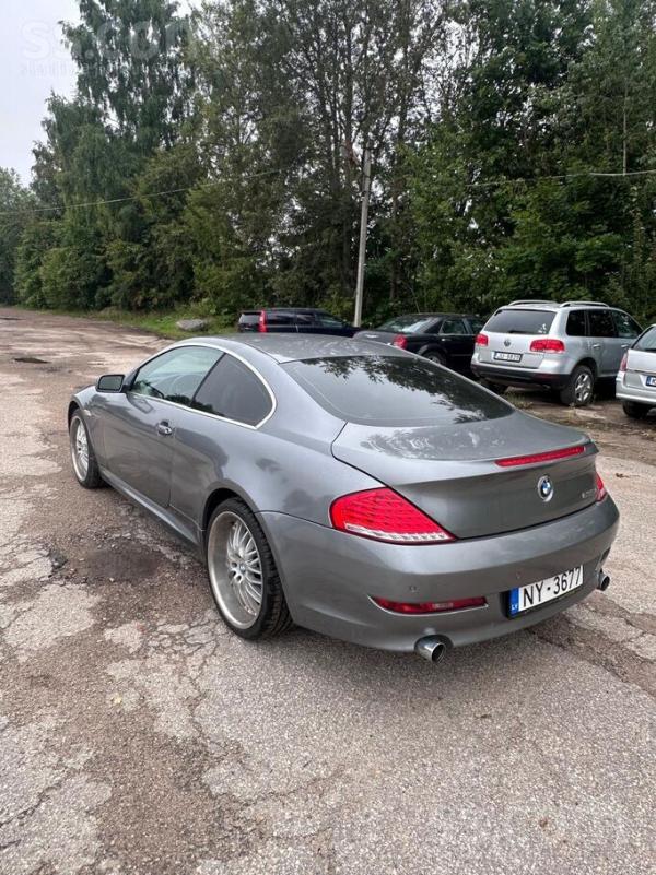 BMW 635 2008 Rēzekne vietnē Pelēks BMW 635 2008 Rēzekne, ar dzinēja tilpumu 3.00 L un nobraukumu 285 tūkst. km par 7450 €, foto 5 vietnē AUTOMOTO.COM.LV