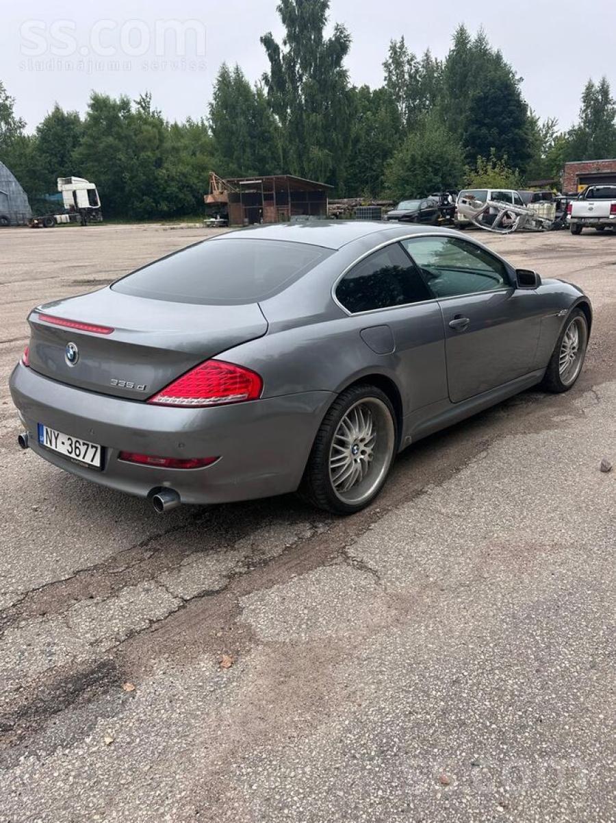 Grey BMW 635 2008 in Rezekne, with an engine capacity of 3.00 L and mileage of 285 thousand km for 7450 €, photo 6 on AUTOMOTO.COM.LV