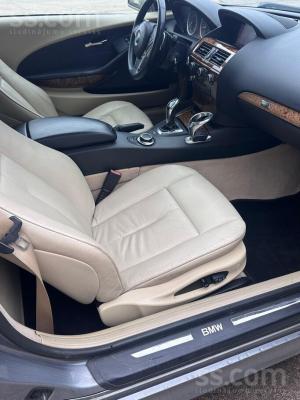 Grey BMW 635 2008 in Rezekne, with an engine capacity of 3.00 L and mileage of 285 thousand km for 7450 €, photo 7 on AUTOMOTO.COM.LV