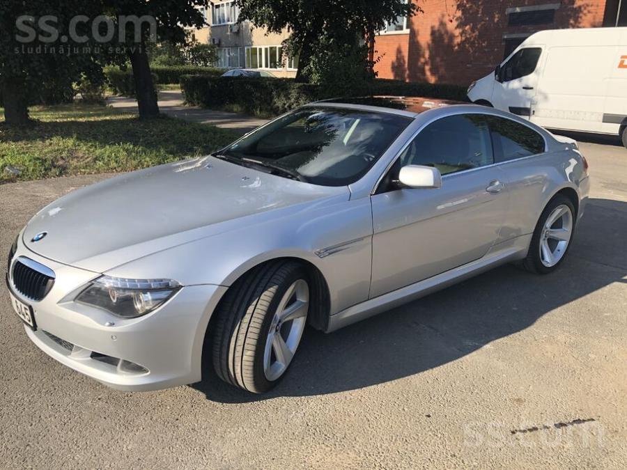 Grey BMW 635 2009 in Riga, with an engine capacity of 3.00 L and mileage of 260 thousand km for 13000 €, photo 1 on AUTOMOTO.COM.LV