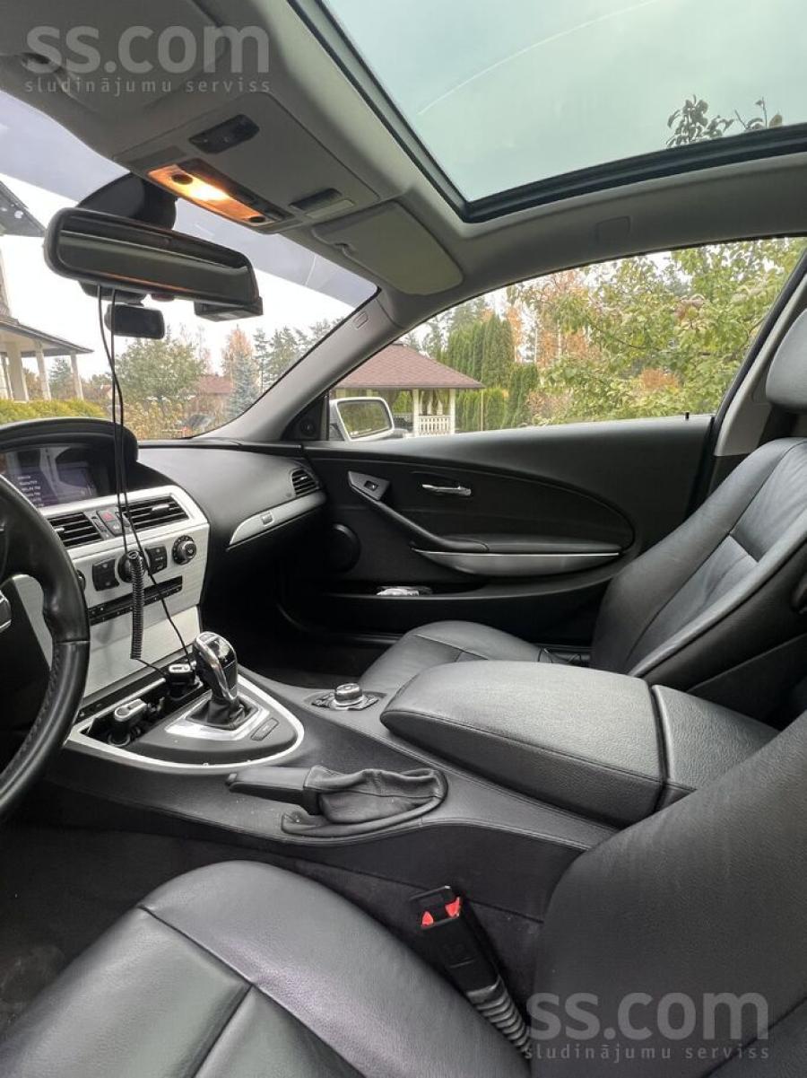 Grey BMW 635 2009 in Riga, with an engine capacity of 3.00 L and mileage of 260 thousand km for 13000 €, photo 3 on AUTOMOTO.COM.LV