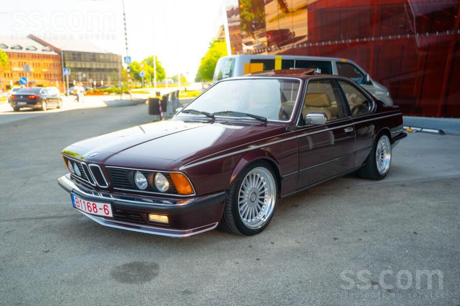 Sarkans BMW 635 1984 Liepāja, ar dzinēja tilpumu 3.50 L un nobraukumu 284 tūkst. km par 19000 €, foto 3 vietnē AUTOMOTO.COM.LV