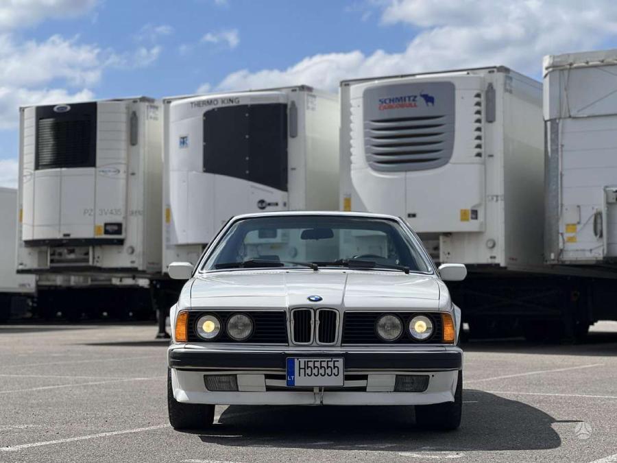 Balts BMW 635 1989 Viļņa, ar dzinēja tilpumu 3.44 L un nobraukumu 120 tūkst. km par 11700 €, foto 3 vietnē AUTOMOTO.COM.LV