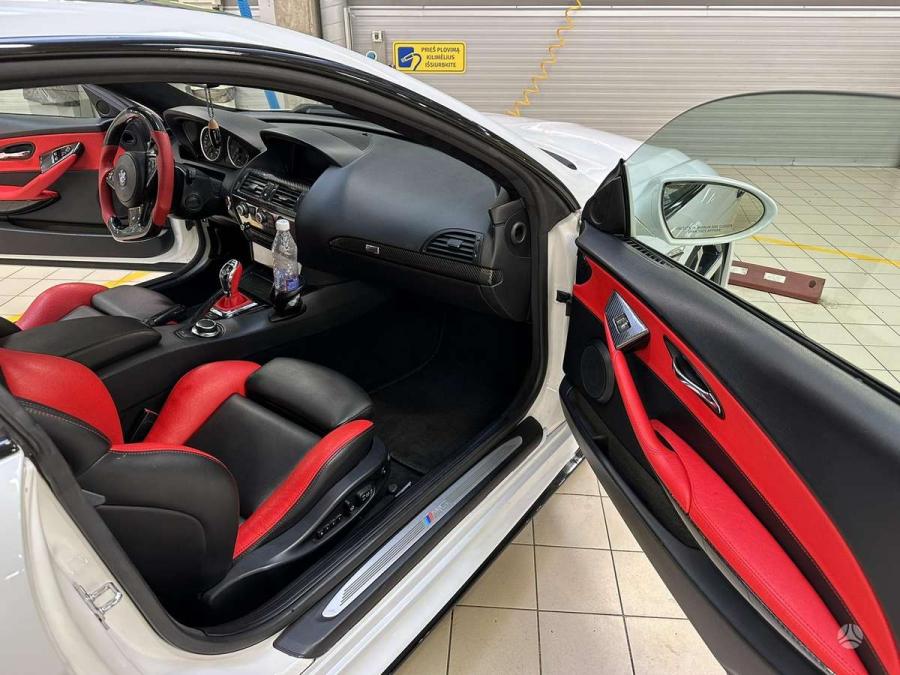 Balts BMW 635 2007 Klaipėda, ar dzinēja tilpumu 3.00 L un nobraukumu 280 tūkst. km par 12999 €, foto 5 vietnē AUTOMOTO.COM.LV