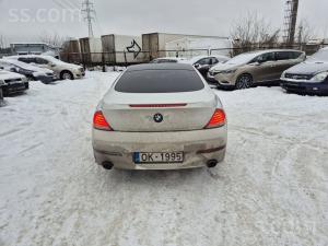 White BMW 635 2008 in Riga, with an engine capacity of 3.00 L and mileage of 233 thousand km for 10990 €, photo 7 on AUTOMOTO.COM.LV