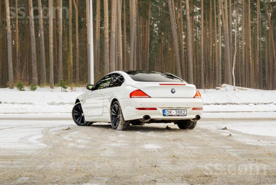 Balts BMW 635 2008 Rīga, ar dzinēja tilpumu 3.00 L un nobraukumu 233 tūkst. km par 10990 €, foto 8 vietnē AUTOMOTO.COM.LV