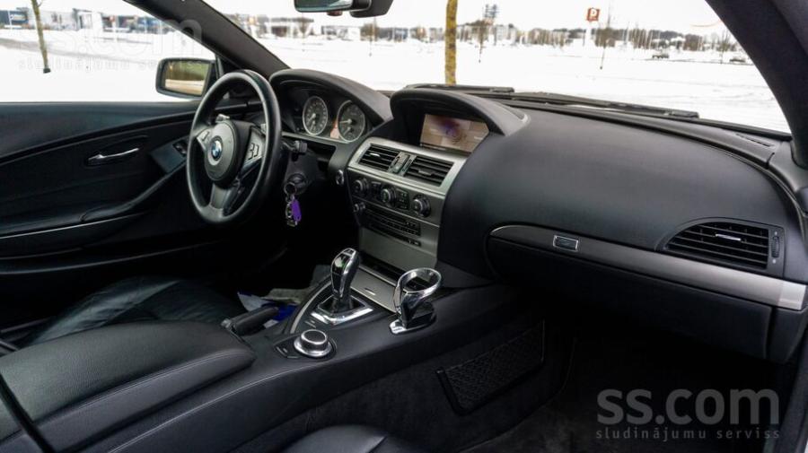 Balts BMW 635 2008 Rīga, ar dzinēja tilpumu 3.00 L un nobraukumu 233 tūkst. km par 10990 €, foto 11 vietnē AUTOMOTO.COM.LV
