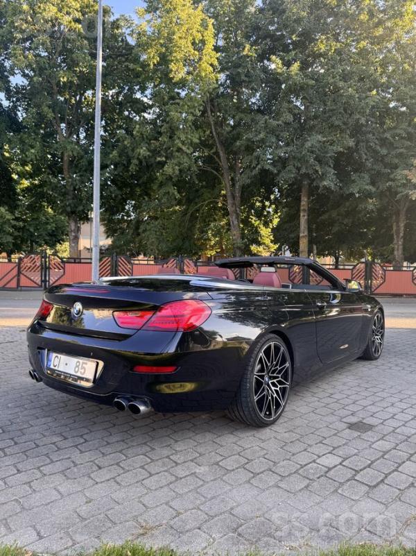 Black BMW 640 2011 in Liepaja, with an engine capacity of 3.00 L and mileage of 256 thousand km for 17900 €, photo 3 on AUTOMOTO.COM.LV