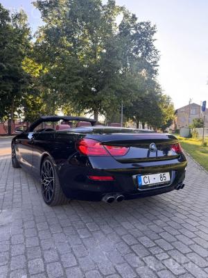 Black BMW 640 2011 in Liepaja, with an engine capacity of 3.00 L and mileage of 256 thousand km for 17900 €, photo 5 on AUTOMOTO.COM.LV