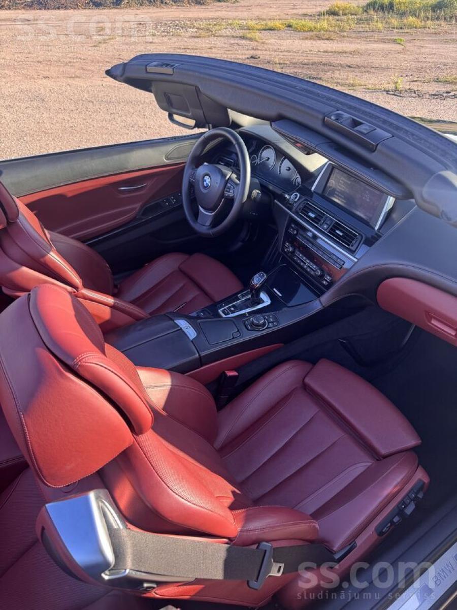 Black BMW 640 2011 in Liepaja, with an engine capacity of 3.00 L and mileage of 256 thousand km for 17900 €, photo 7 on AUTOMOTO.COM.LV