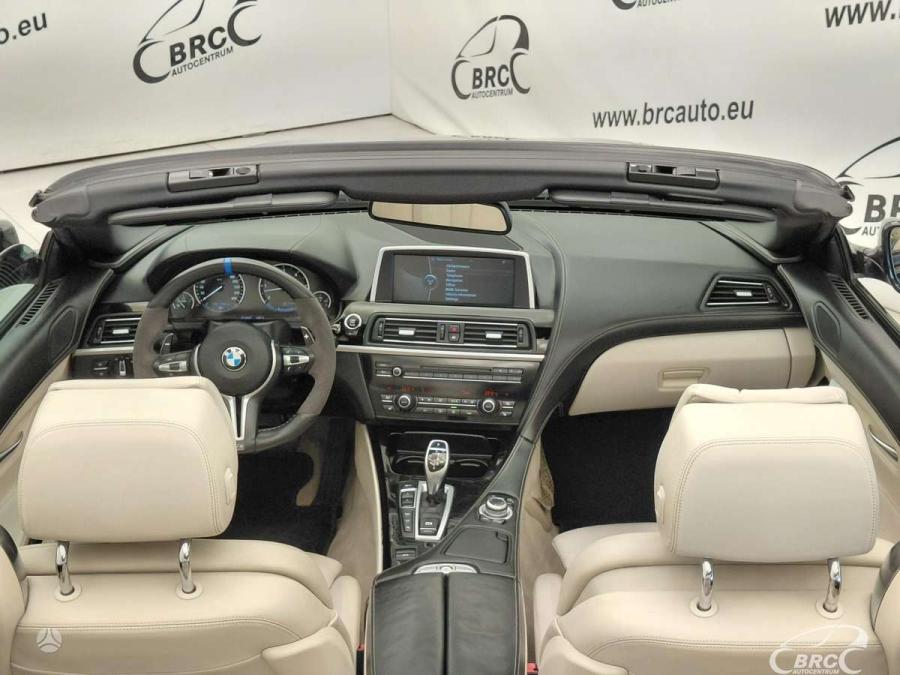 Melns BMW 640 2012 Viļņa, ar dzinēja tilpumu 3.00 L un nobraukumu 214 tūkst. km par 14600 €, foto 13 vietnē AUTOMOTO.COM.LV
