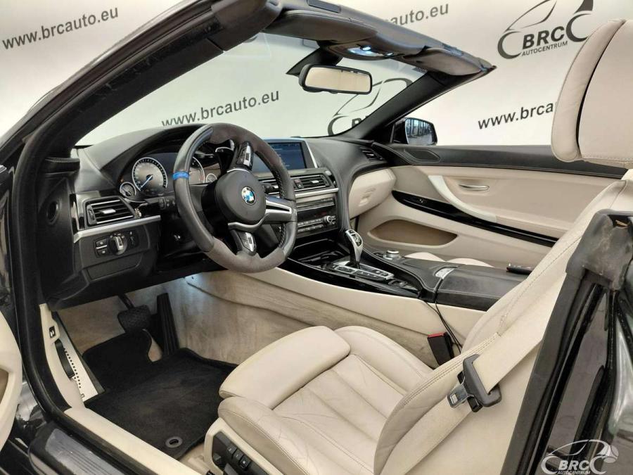 Melns BMW 640 2012 Viļņa, ar dzinēja tilpumu 3.00 L un nobraukumu 214 tūkst. km par 14600 €, foto 14 vietnē AUTOMOTO.COM.LV
