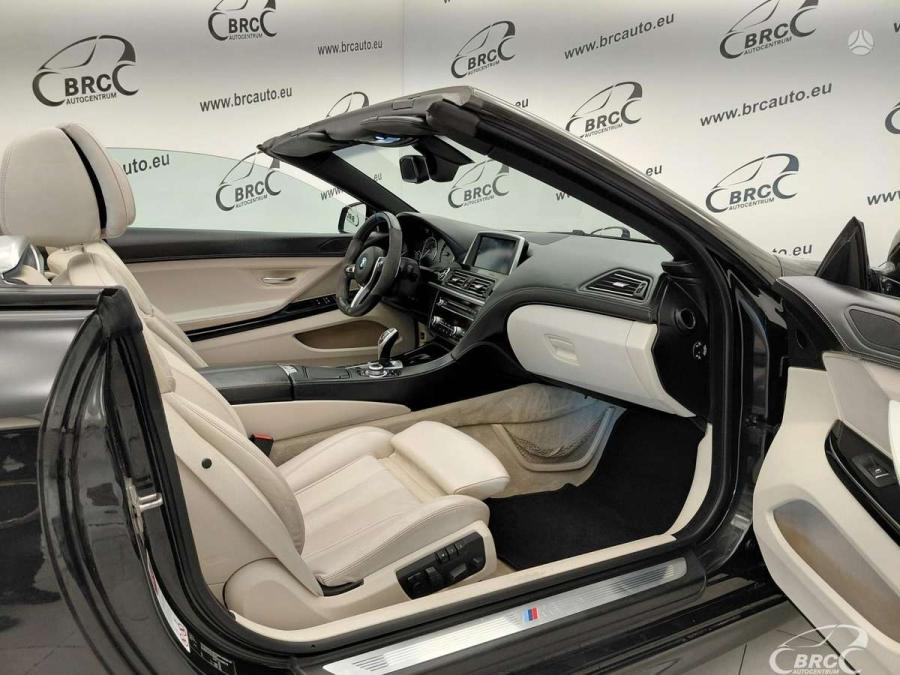 Melns BMW 640 2012 Viļņa, ar dzinēja tilpumu 3.00 L un nobraukumu 214 tūkst. km par 14600 €, foto 18 vietnē AUTOMOTO.COM.LV
