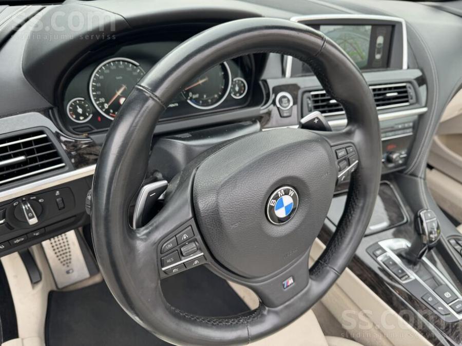 Melns BMW 640 2013 Rīga, ar dzinēja tilpumu 3.00 L un nobraukumu 0 tūkst. km par 23555 €, foto 21 vietnē AUTOMOTO.COM.LV