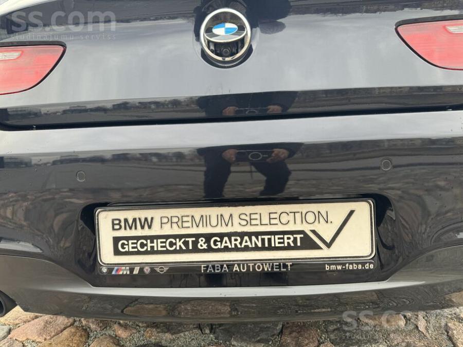 Melns BMW 640 2013 Rīga, ar dzinēja tilpumu 3.00 L un nobraukumu 0 tūkst. km par 23555 €, foto 33 vietnē AUTOMOTO.COM.LV