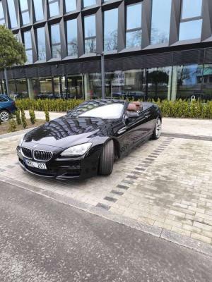 Melns BMW 640 2013 Viļņa, ar dzinēja tilpumu 2.98 L un nobraukumu 101 tūkst. km par 17999 €, foto  vietnē AUTOMOTO.COM.LV