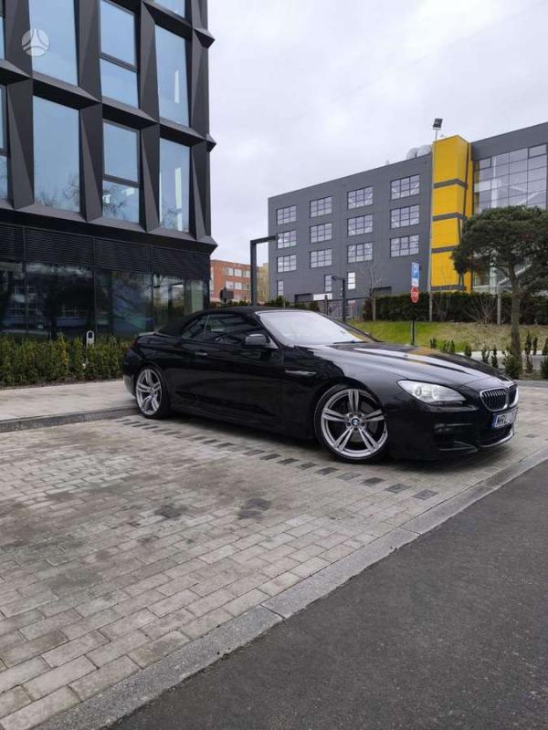 Melns BMW 640 2013 Viļņa, ar dzinēja tilpumu 2.98 L un nobraukumu 101 tūkst. km par 17999 €, foto 4 vietnē AUTOMOTO.COM.LV
