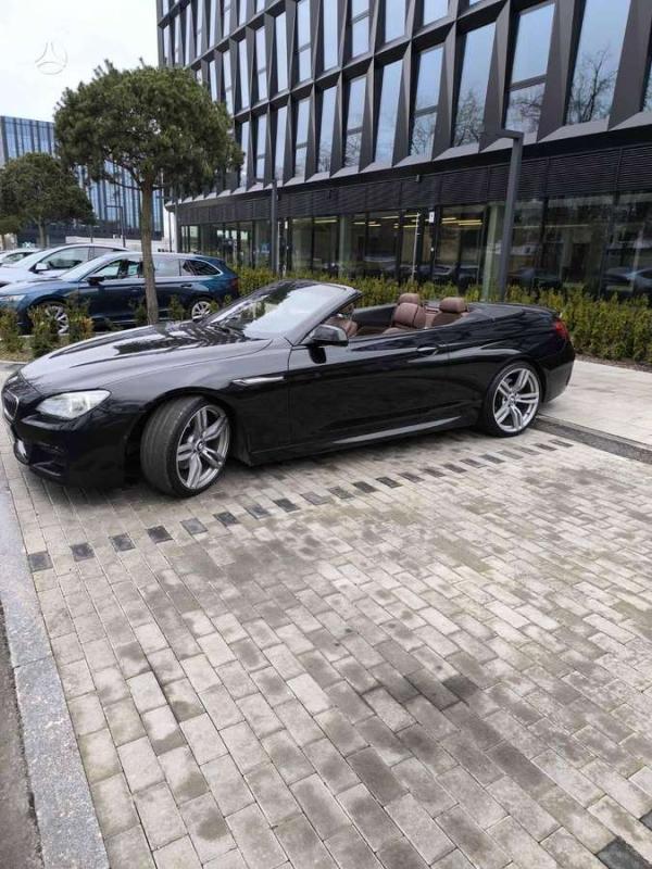 Melns BMW 640 2013 Viļņa, ar dzinēja tilpumu 2.98 L un nobraukumu 101 tūkst. km par 17999 €, foto 5 vietnē AUTOMOTO.COM.LV