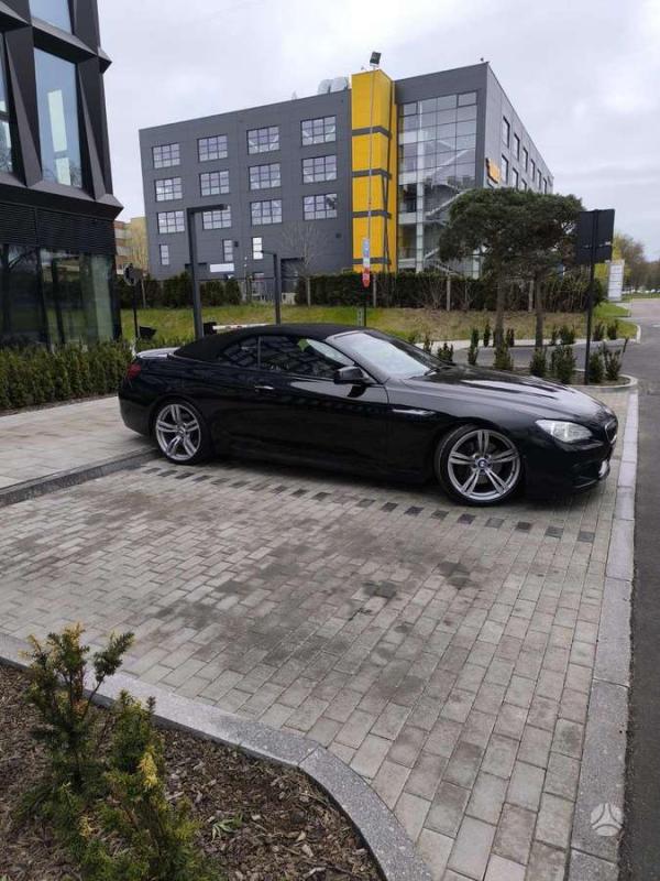 Melns BMW 640 2013 Viļņa, ar dzinēja tilpumu 2.98 L un nobraukumu 101 tūkst. km par 17999 €, foto 6 vietnē AUTOMOTO.COM.LV
