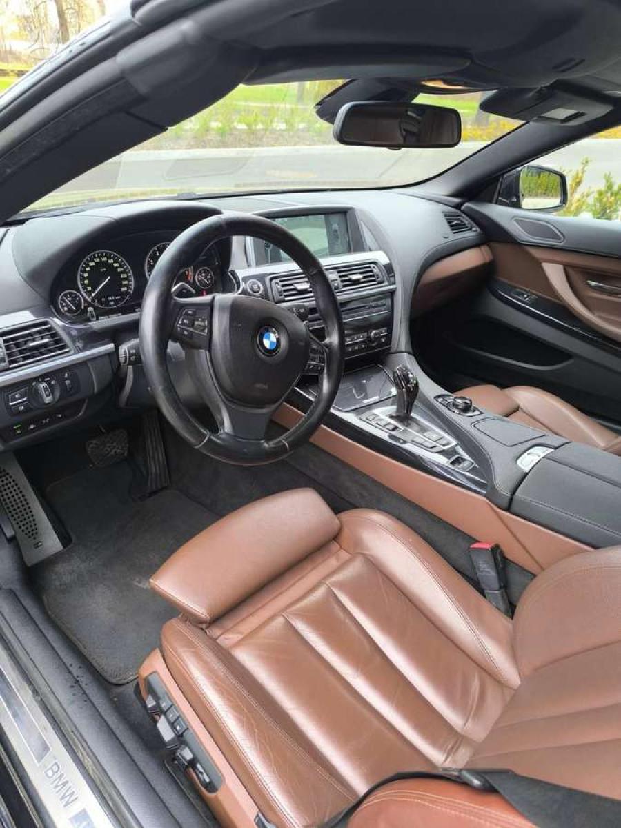 Melns BMW 640 2013 Viļņa, ar dzinēja tilpumu 2.98 L un nobraukumu 101 tūkst. km par 17999 €, foto 14 vietnē AUTOMOTO.COM.LV