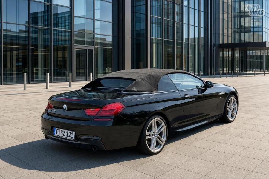 Melns BMW 640 2013 Viļņa, ar dzinēja tilpumu 3.00 L un nobraukumu 212 tūkst. km par 14950 €, foto 5 vietnē AUTOMOTO.COM.LV