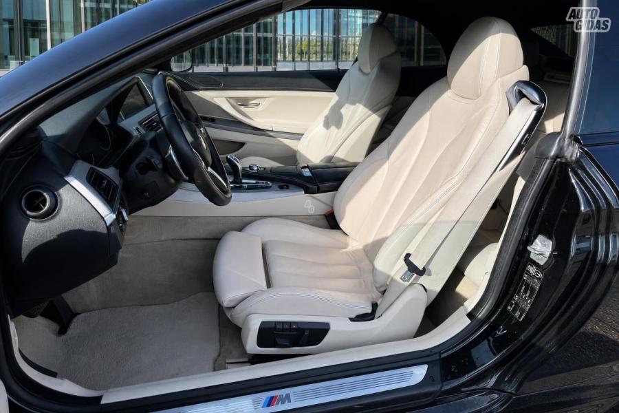 Melns BMW 640 2013 Viļņa, ar dzinēja tilpumu 3.00 L un nobraukumu 212 tūkst. km par 14950 €, foto 12 vietnē AUTOMOTO.COM.LV