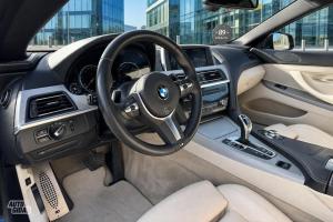 Melns BMW 640 2013 Viļņa, ar dzinēja tilpumu 3.00 L un nobraukumu 212 tūkst. km par 14950 €, foto 17 vietnē AUTOMOTO.COM.LV