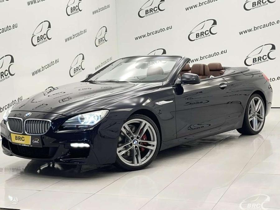 Melns BMW 640 2014 Viļņa, ar dzinēja tilpumu 2.98 L un nobraukumu 139 tūkst. km par 21400 €, foto 1 vietnē AUTOMOTO.COM.LV
