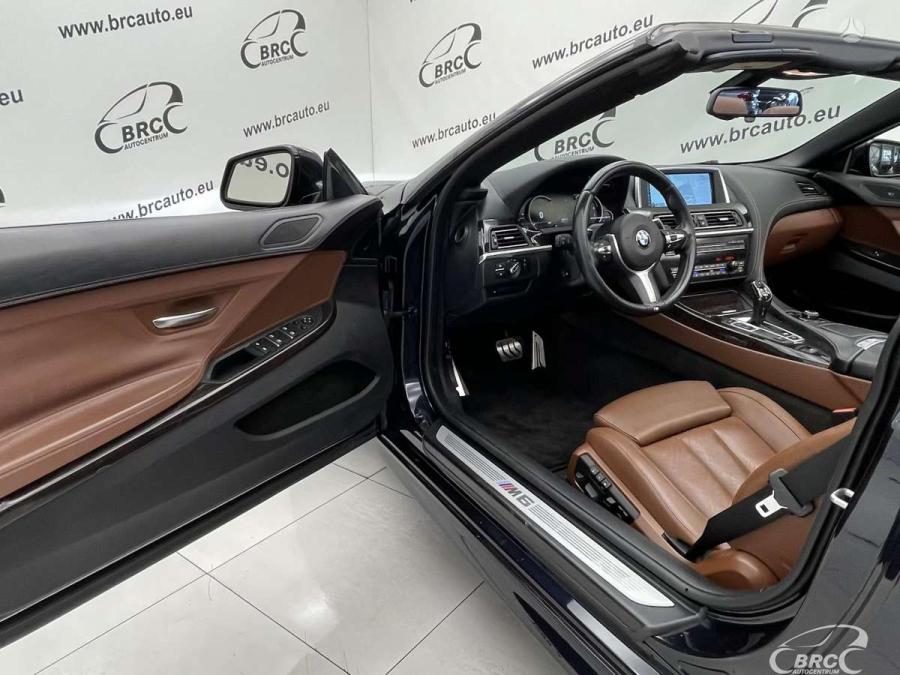 Melns BMW 640 2014 Viļņa, ar dzinēja tilpumu 2.98 L un nobraukumu 139 tūkst. km par 21400 €, foto 18 vietnē AUTOMOTO.COM.LV