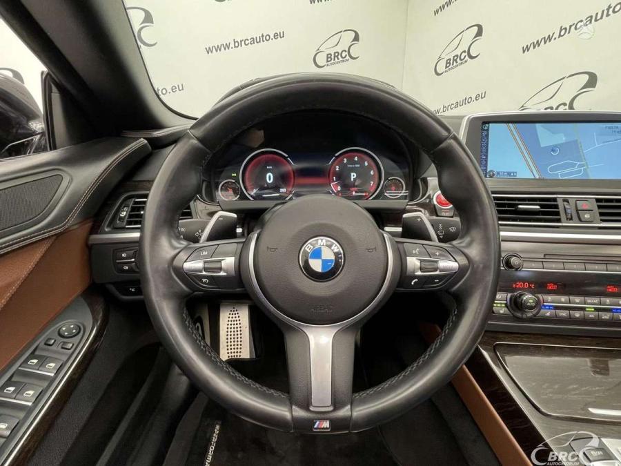 Melns BMW 640 2014 Viļņa, ar dzinēja tilpumu 2.98 L un nobraukumu 139 tūkst. km par 21400 €, foto 27 vietnē AUTOMOTO.COM.LV
