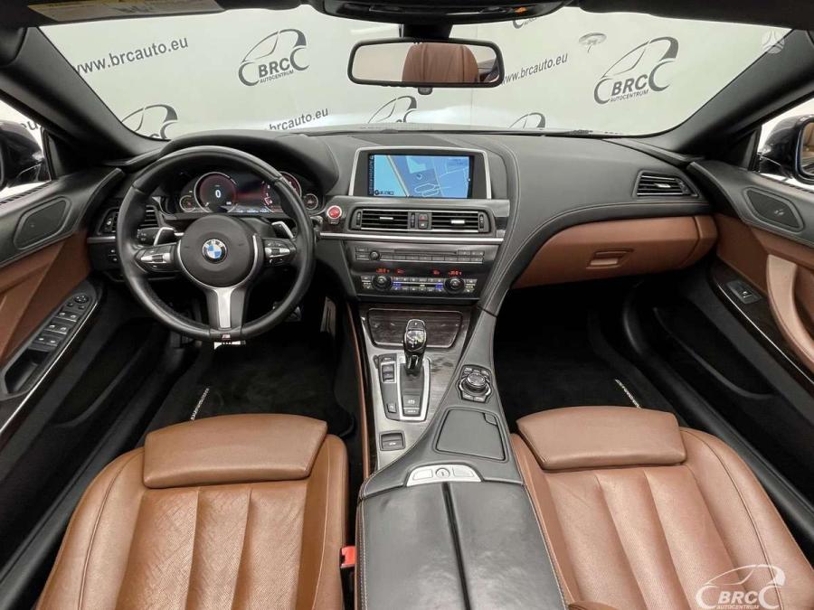 Melns BMW 640 2014 Viļņa, ar dzinēja tilpumu 2.98 L un nobraukumu 139 tūkst. km par 19900 €, foto 5 vietnē AUTOMOTO.COM.LV