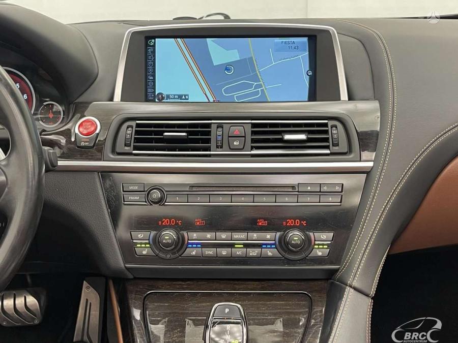 Melns BMW 640 2014 Viļņa, ar dzinēja tilpumu 2.98 L un nobraukumu 139 tūkst. km par 19900 €, foto 16 vietnē AUTOMOTO.COM.LV