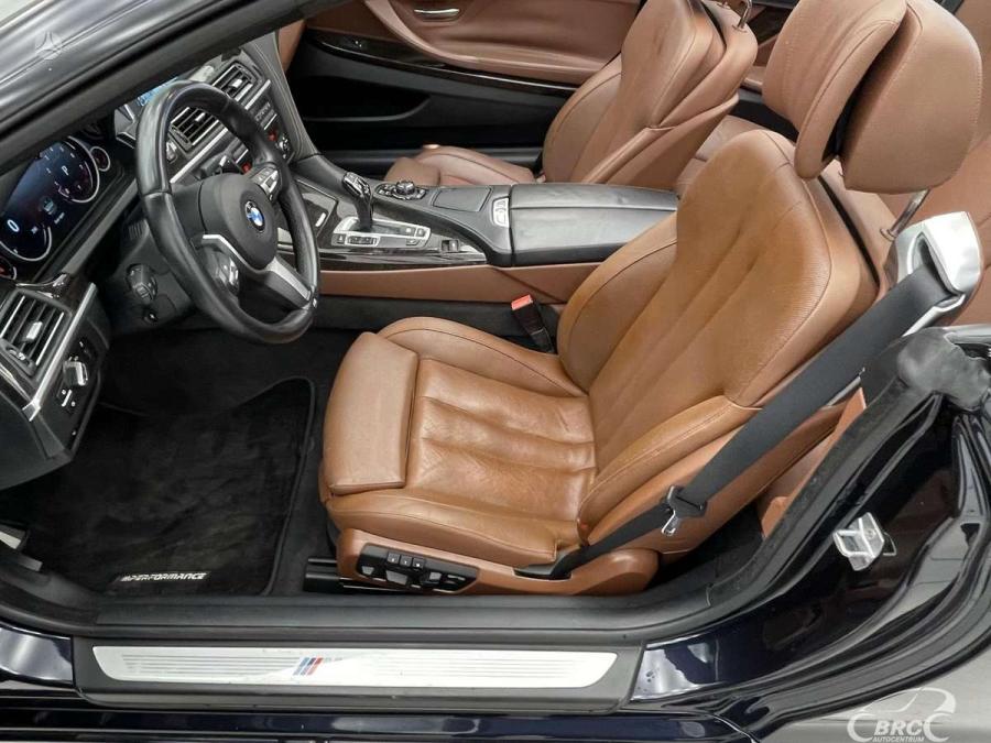 Melns BMW 640 2014 Viļņa, ar dzinēja tilpumu 2.98 L un nobraukumu 139 tūkst. km par 19900 €, foto 22 vietnē AUTOMOTO.COM.LV