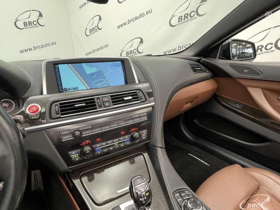 Melns BMW 640 2014 Viļņa, ar dzinēja tilpumu 2.98 L un nobraukumu 139 tūkst. km par 19900 €, foto 28 vietnē AUTOMOTO.COM.LV