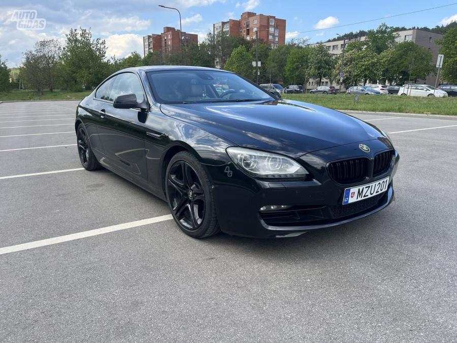 Black BMW 640 2011 in Kaunas, with an engine capacity of 2.90 L and mileage of 232 thousand km for 15500 €, photo 3 on AUTOMOTO.COM.LV