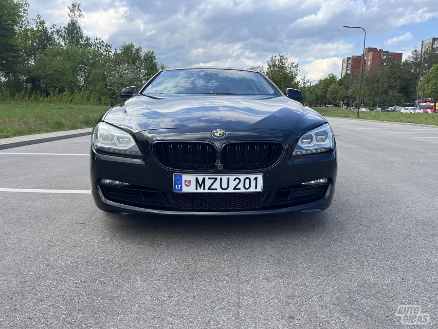 Black BMW 640 2011 in Kaunas, with an engine capacity of 2.90 L and mileage of 232 thousand km for 15500 €, photo 4 on AUTOMOTO.COM.LV