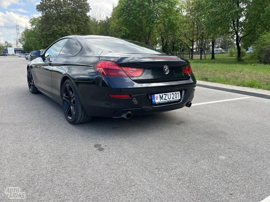 Black BMW 640 2011 in Kaunas, with an engine capacity of 2.90 L and mileage of 232 thousand km for 15500 €, photo 5 on AUTOMOTO.COM.LV