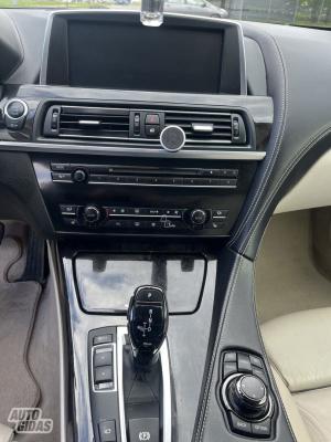 Black BMW 640 2011 in Kaunas, with an engine capacity of 2.90 L and mileage of 232 thousand km for 15500 €, photo 12 on AUTOMOTO.COM.LV