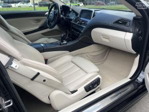 Black BMW 640 2011 in Kaunas, with an engine capacity of 2.90 L and mileage of 232 thousand km for 15500 €, photo 14 on AUTOMOTO.COM.LV