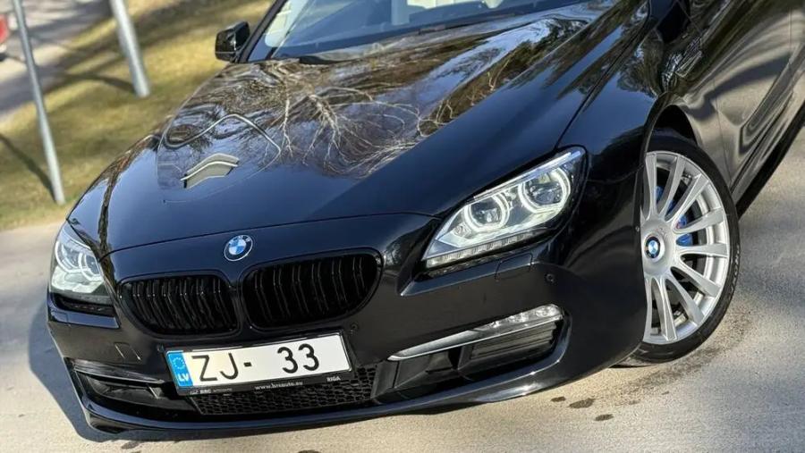 Melns BMW 640 2011 Jūrmala, ar dzinēja tilpumu 3.00 L un nobraukumu 250 tūkst. km par 13950 €, foto 4 vietnē AUTOMOTO.COM.LV