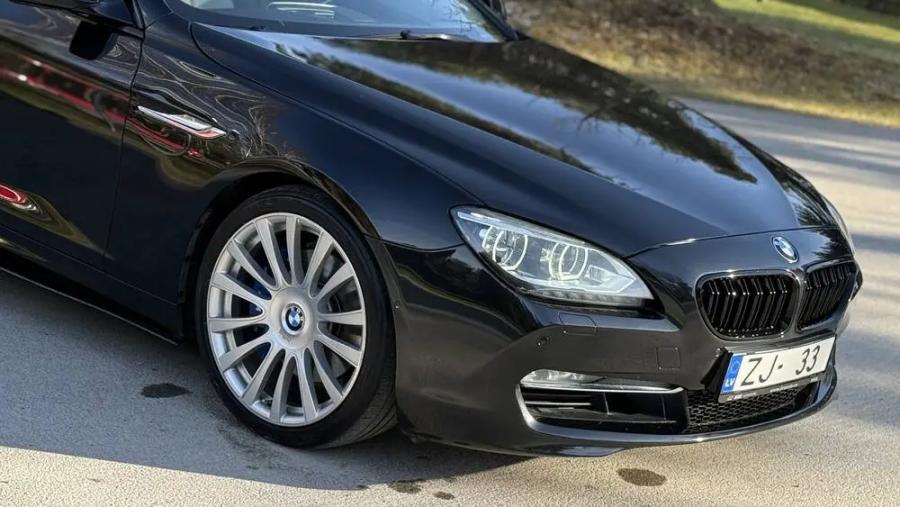 Melns BMW 640 2011 Jūrmala, ar dzinēja tilpumu 3.00 L un nobraukumu 250 tūkst. km par 13950 €, foto 11 vietnē AUTOMOTO.COM.LV