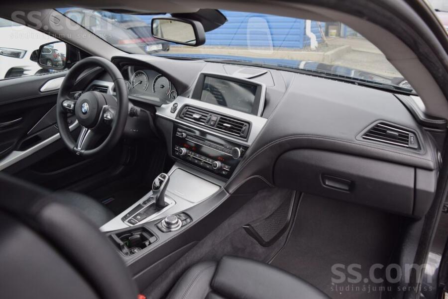 Melns BMW 640 2012 Rīga, ar dzinēja tilpumu 3.00 L un nobraukumu 194 tūkst. km par 17000 €, foto 5 vietnē AUTOMOTO.COM.LV