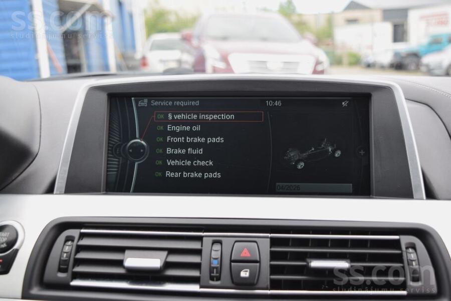 Melns BMW 640 2012 Rīga, ar dzinēja tilpumu 3.00 L un nobraukumu 194 tūkst. km par 17000 €, foto 8 vietnē AUTOMOTO.COM.LV