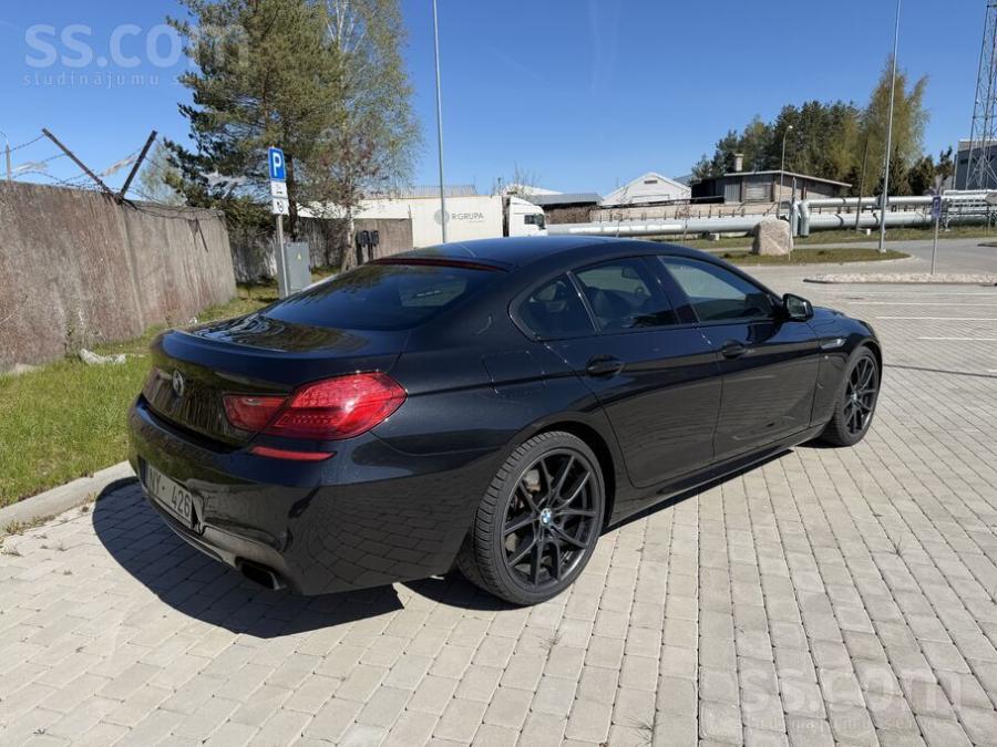 Melns BMW 640 2012 Rīga, ar dzinēja tilpumu 3.00 L un nobraukumu 234 tūkst. km par 17990 €, foto 4 vietnē AUTOMOTO.COM.LV